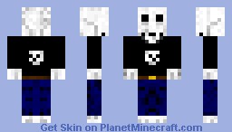 Skeleton Guy Minecraft Skin