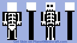 skeleton Minecraft Skin