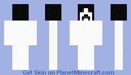 The grudge creeper Minecraft Skin
