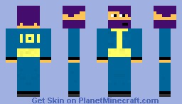 my fallout 3 player Minecraft Skin