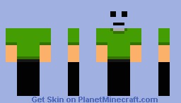 The guy with an invisible head Minecraft Skin