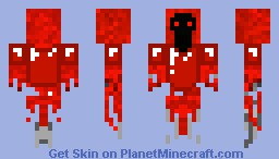The nether wraith Minecraft Skin