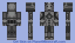 Cyberman Minecraft Skin
