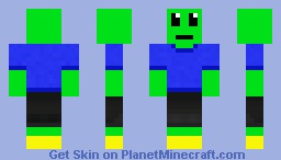 Green man Minecraft Skin