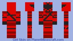 Power Rangers: Red Ranger Minecraft Skin