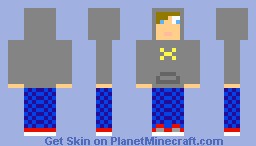 Under Armour Kid Minecraft Skin