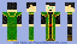 LOTC mage robe Minecraft Skin