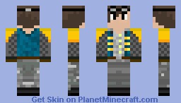 Skylord Xentrality (Alternate) Minecraft Skin
