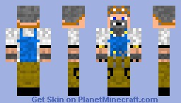 steampunk inventor Minecraft Skin