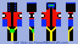 electric kid/superhuman/monster V. 2 Minecraft Skin