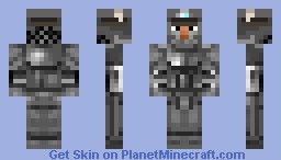Metal Man Minecraft Skin