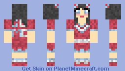 Athletic girl Minecraft Skin