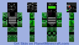 AU unit Minecraft Skin