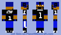 football player Minecraft Skin