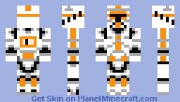 Clone Trooper Minecraft Skin