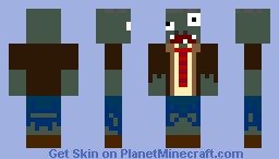 Plants vs. Zombies zombie Minecraft Skin