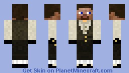Steve The Butler Minecraft Skin