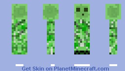 Creeper Slime Thing Minecraft Skin