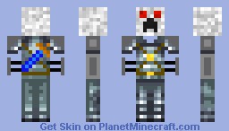 Armored Israphel (from yogscast) Minecraft Skin