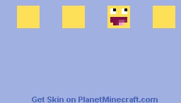 Floating Epic Face Minecraft Skin