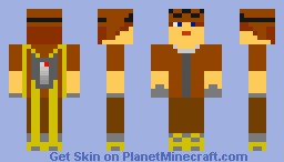 Steampunk Inventor Minecraft Skin