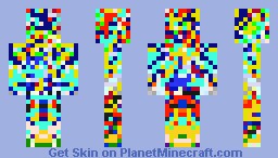 Spray Paint Man Minecraft Skin