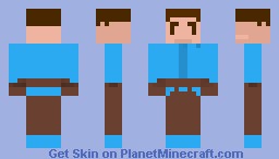 Original Steve Minecraft Skin