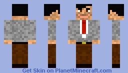 Mr Bean Minecraft Skin