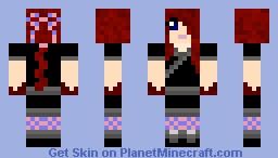 Cute Ninja Girl Minecraft Skin