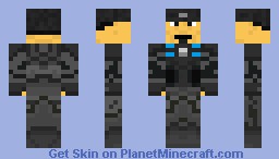 Marcus Fenix (gears of war 3 version) Minecraft Skin