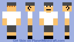 Crazy Dave! Minecraft Skin