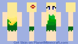 Forest Girl Minecraft Skin