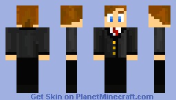 Man in suit Minecraft Skin
