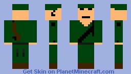 ww2 soldier Minecraft Skin