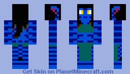 Navi Female Minecraft Skin