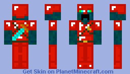 Creeper Crusade General Minecraft Skin