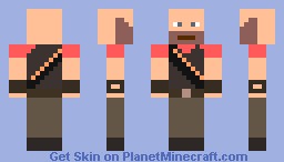 Red Heavy From TF2! Minecraft Skin