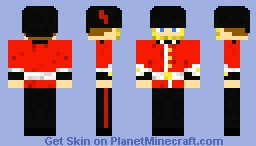 British Royal Guard Minecraft Skin