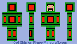 Battery Man Minecraft Skin