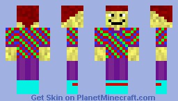 disco dancer Minecraft Skin