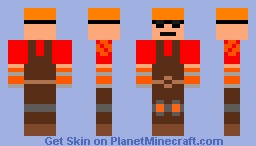 TF2 Engineer Minecraft Skin
