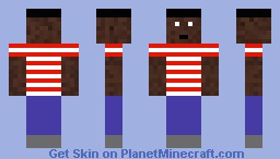 Afro American Minecraft Skin