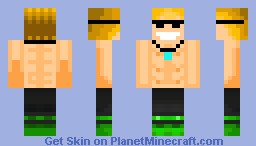 Cool Buff Guy Minecraft Skin