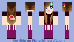Stocking Girl Minecraft Skin