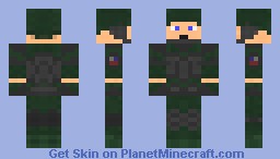 Navy Seal unmasked (tribute) Minecraft Skin