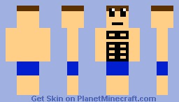 Muscle Man Minecraft Skin