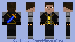 Starkiller from star wars force unleashedII Minecraft Skin