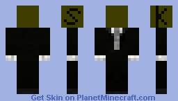 Noteblock Suit (The hat is the noteblock) Minecraft Skin