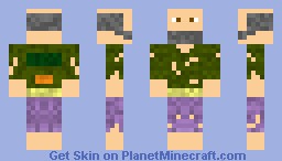 Wheelchair Guy Minecraft Skin