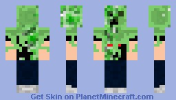 Infected guy Minecraft Skin